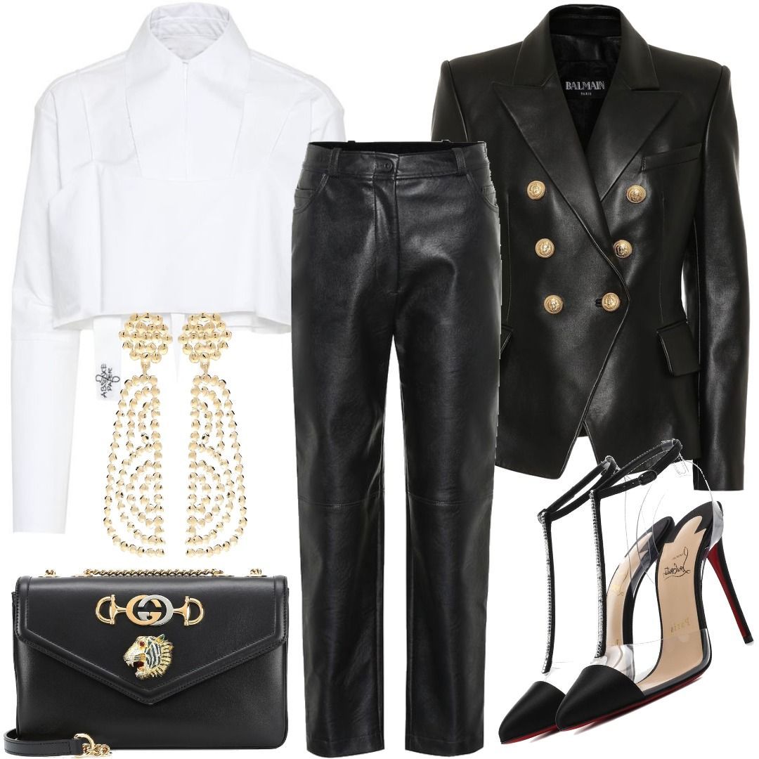 Absence of Paper Layer Cake cotton shirt White Outfit for Womenoutfits ...