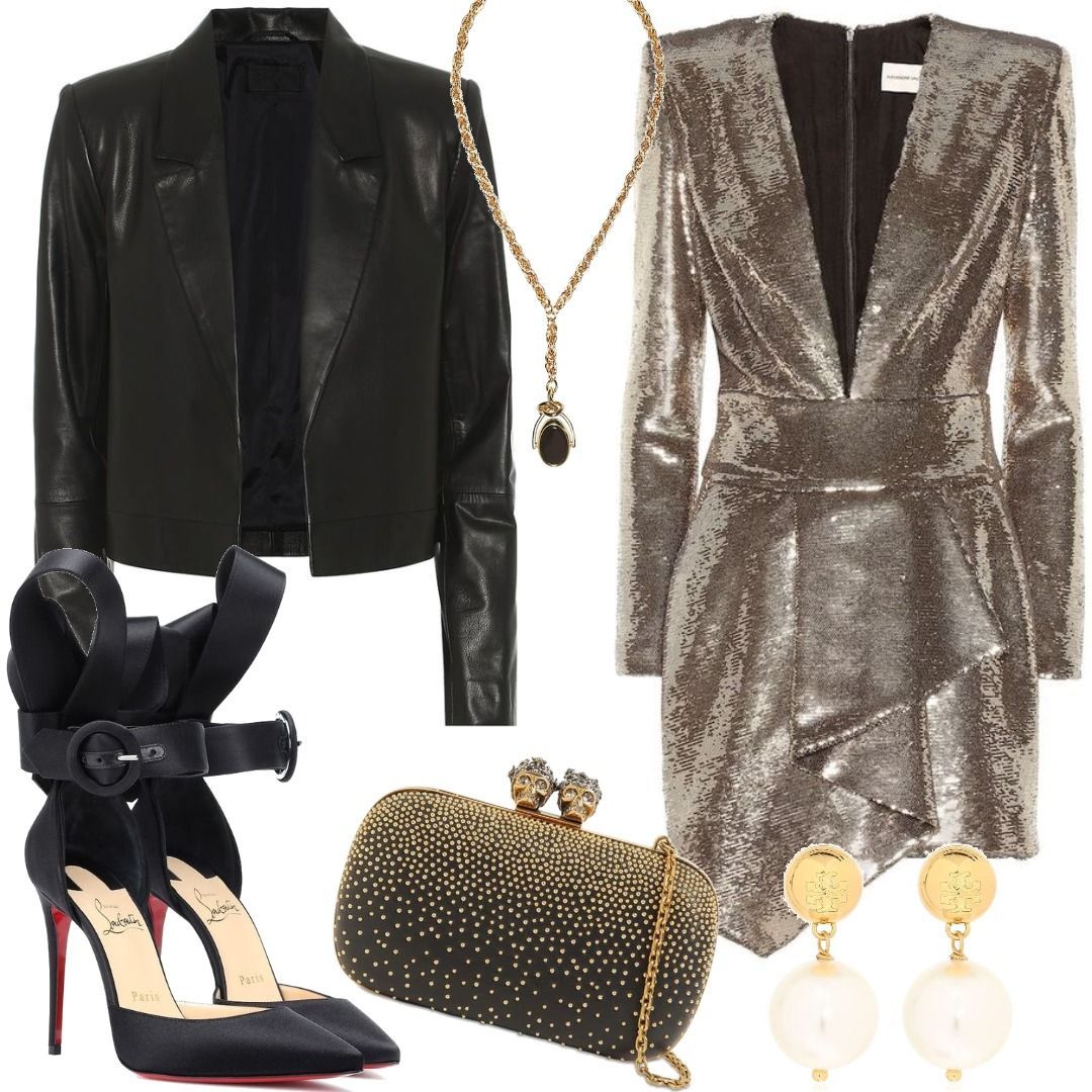 Alexandre Vauthier Sequinned minidress Gold Outfit for Womenoutfits for ...